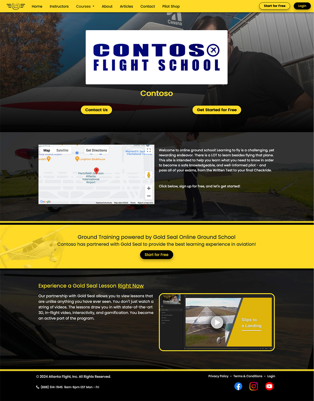 Flight Schools - Gold Seal Online Ground School