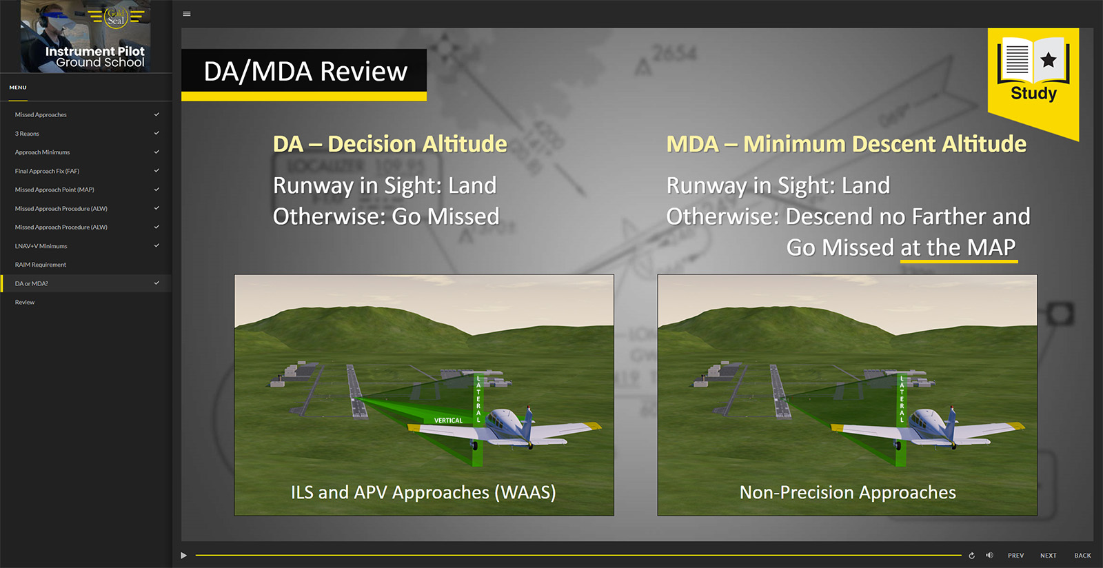 Instrument Pilot Ground School - Gold Seal Online Ground School